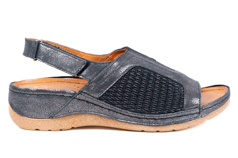 Sandały damskie na wysokie podbicie i tęgie stopy , ochraniające haluks ...