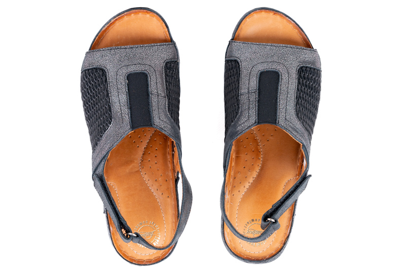 Sandały damskie na wysokie podbicie i tęgie stopy , ochraniające haluks ...